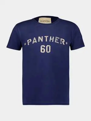 Valentino Garavani Cotton T-shirt With Chez Print
