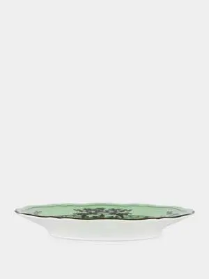 GINORI 1735 Oriente Italiano Bario Bread Plate - Green