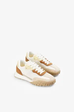 SCALPERS Lace-up Sneakers - Camel