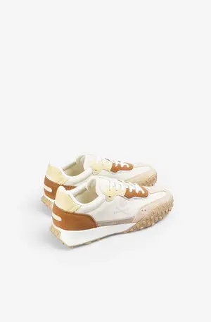 SCALPERS Lace-up Sneakers - Camel