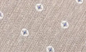 David Donahue Silk Jacquard Neck Tie - Dune