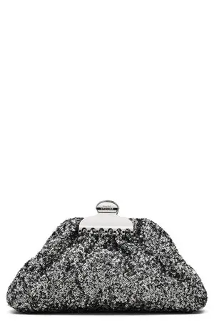 Marc Jacobs The Small Claw Clip Clutch - Silver