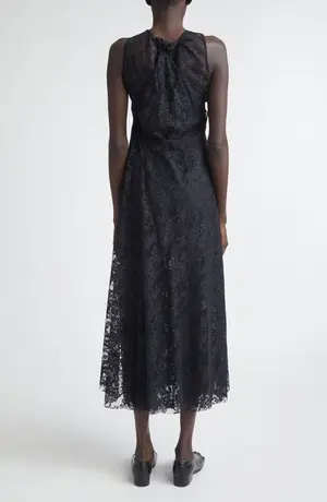 Junya Watanabe Nylon Raschel Lace Dress