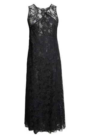 Junya Watanabe Nylon Raschel Lace Dress