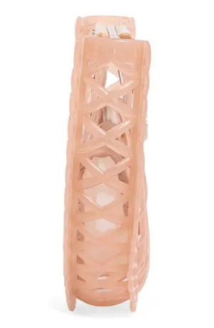 Dolce Vita Solandra Jelly Clutch - Blush