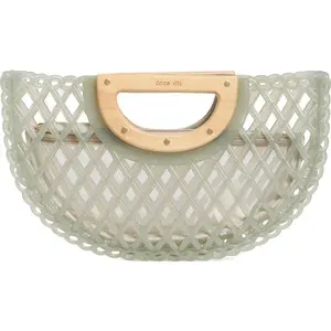 Dolce Vita Solandra Jelly Clutch Seafoam
