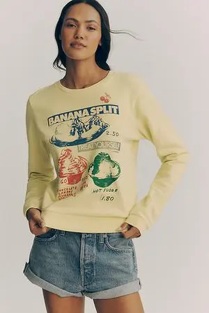 MOTHER The Camper Pullover - Banana Split