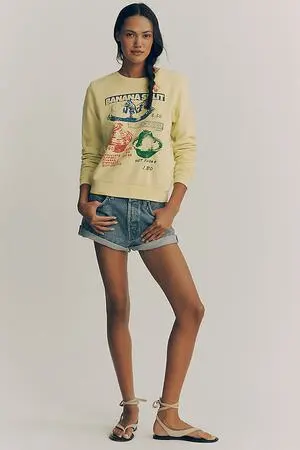 MOTHER The Camper Pullover - Banana Split