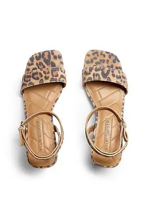 KELSI DAGGER BROOKLYN August Ankle Strap Sandals - Leopard