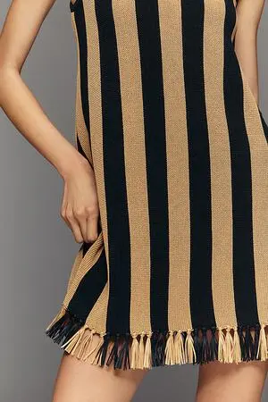 SIMONMILLER Moji Stripe Sleeveless Dress
