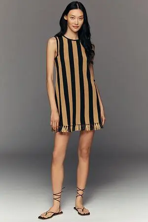 SIMONMILLER Moji Stripe Sleeveless Dress