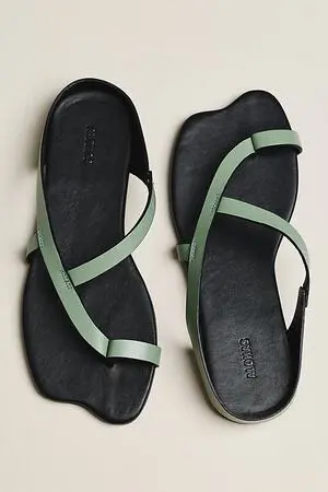 ALOHAS Dawn Toe-loop Slides - Green
