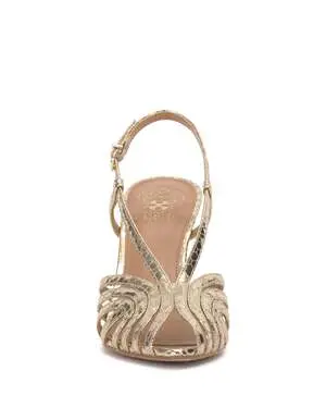 Vince Camuto Hannie Slingback Sandal - Gold