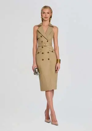 SANS FAFF Milano Dress - Camel