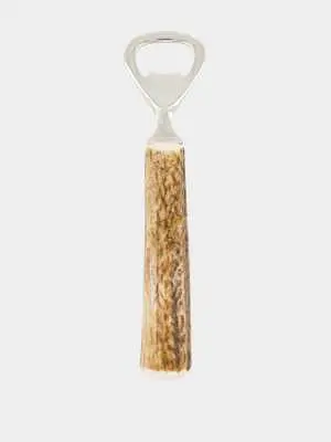 LORENZI MILANO Stag Antler Bottle Opener - Beige