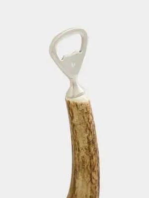 LORENZI MILANO Stag Antler Bottle Opener