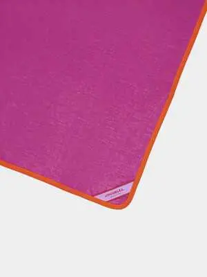 La DoubleJ Set Of 2 Large Napkins - Pink