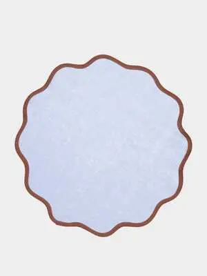 La DoubleJ Set Of 2 Placemats - Blue