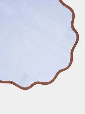 La DoubleJ Set Of 2 Placemats - Blue