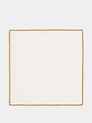 HOUSE OF CAPRICORN Linen Napkin - Yellow