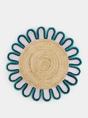 Coro Cora Magnolia Placemat - Blue