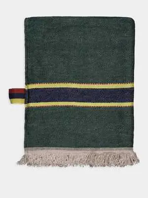 Libeco The Belgian Spruce Guest Towel - Green