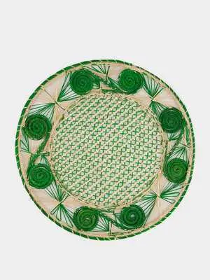 Coro Cora Caracol Placemat - Green