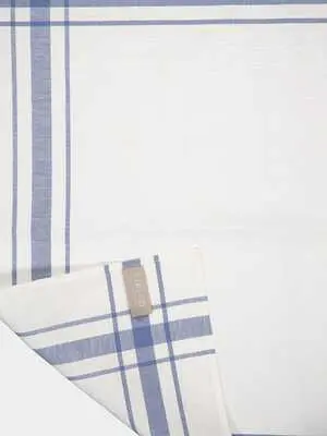 Libeco Blue Camaret Tea-towel