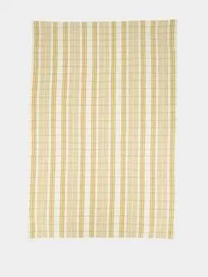 Madam Stoltz Checked Kitchen Towel - Yellow