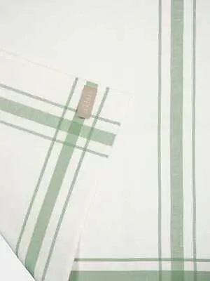Libeco Green Camaret Tea-towel