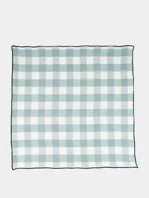 Maison De Vacances Vichy Canvas Napkin - Blue