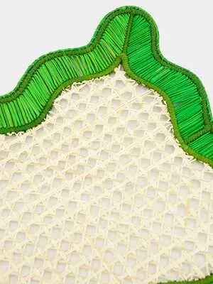Coro Cora Rectangular Iraca Palm Placemat