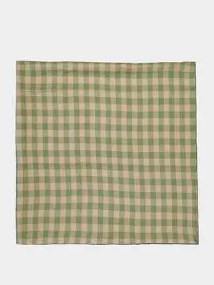 MAISON DE VACANCES Bourdon Vintage Vichy Tablecloth