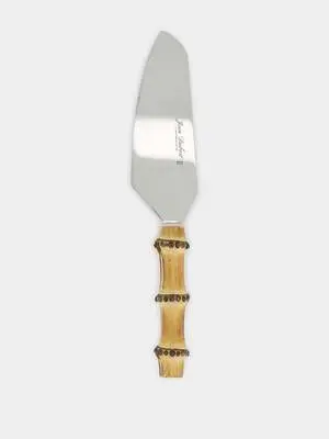 JEAN DUBOST Pie Server - Brown