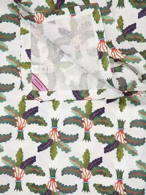 La DoubleJ Linen Palms Tablecloth