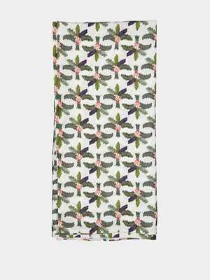 La DoubleJ Linen Palms Tablecloth - Multicolour