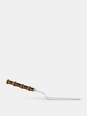 Sabre Paris Tart Slicer With Bamboo Handle