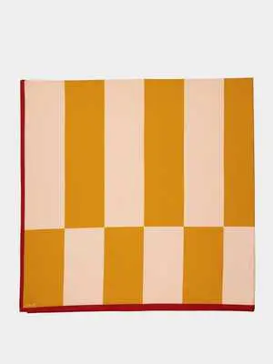 La DoubleJ Contrada Panama Large Tablecloth - Orange