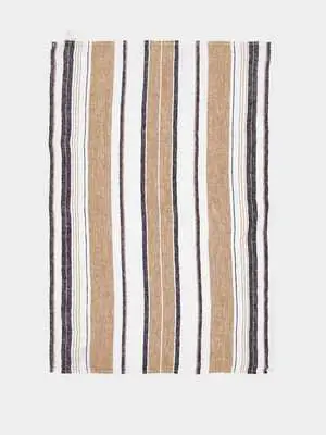Haomy Ajaccio Linen Kitchen Towel - Multicolour