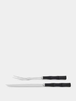 CAPDECO Byblos Bamboo Black Carne Server