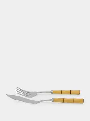 CAPDECO Byblos Bamboo Fish Servers