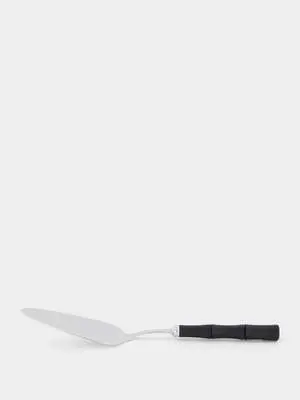 CAPDECO Byblos Bamboo Black Cake Server By
