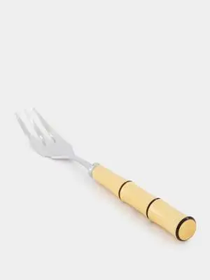 CAPDECO Byblos Bamboo Fish Fork - Silver