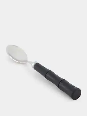 CAPDECO Byblos Bamboo Black Demitasse Spoon