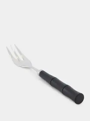 CAPDECO Byblos Bamboo Black Fish Fork By