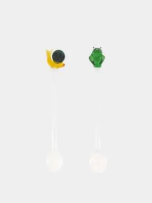 ICHENDORF MILANO Set Of 2 Snail And Frog Spoons