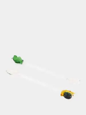ICHENDORF MILANO Set Of 2 Snail And Frog Spoons