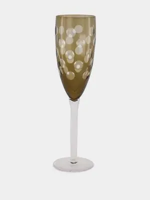 POLSPOTTEN Set Of 6 Champagne Cuttings Glasses