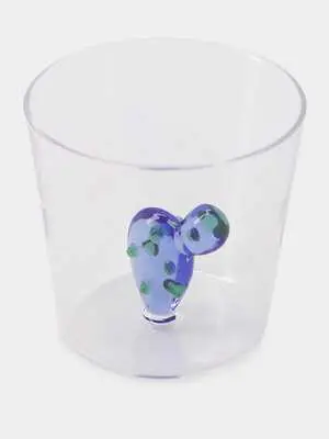 ICHENDORF MILANO Cactus Tumbler Glass - Blue