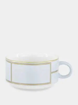 GINORI 1735 Celeste Porcelain Diva Tea Cup Blue